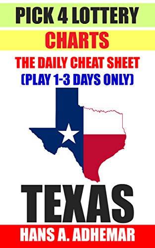 Pick 4 Lottery Charts - Texas: The Daily Cheat Sheet (Play 1-3 days ...