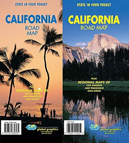 California Detailed Statewide Road Map: Benchmark Maps: Amazon.com: Books