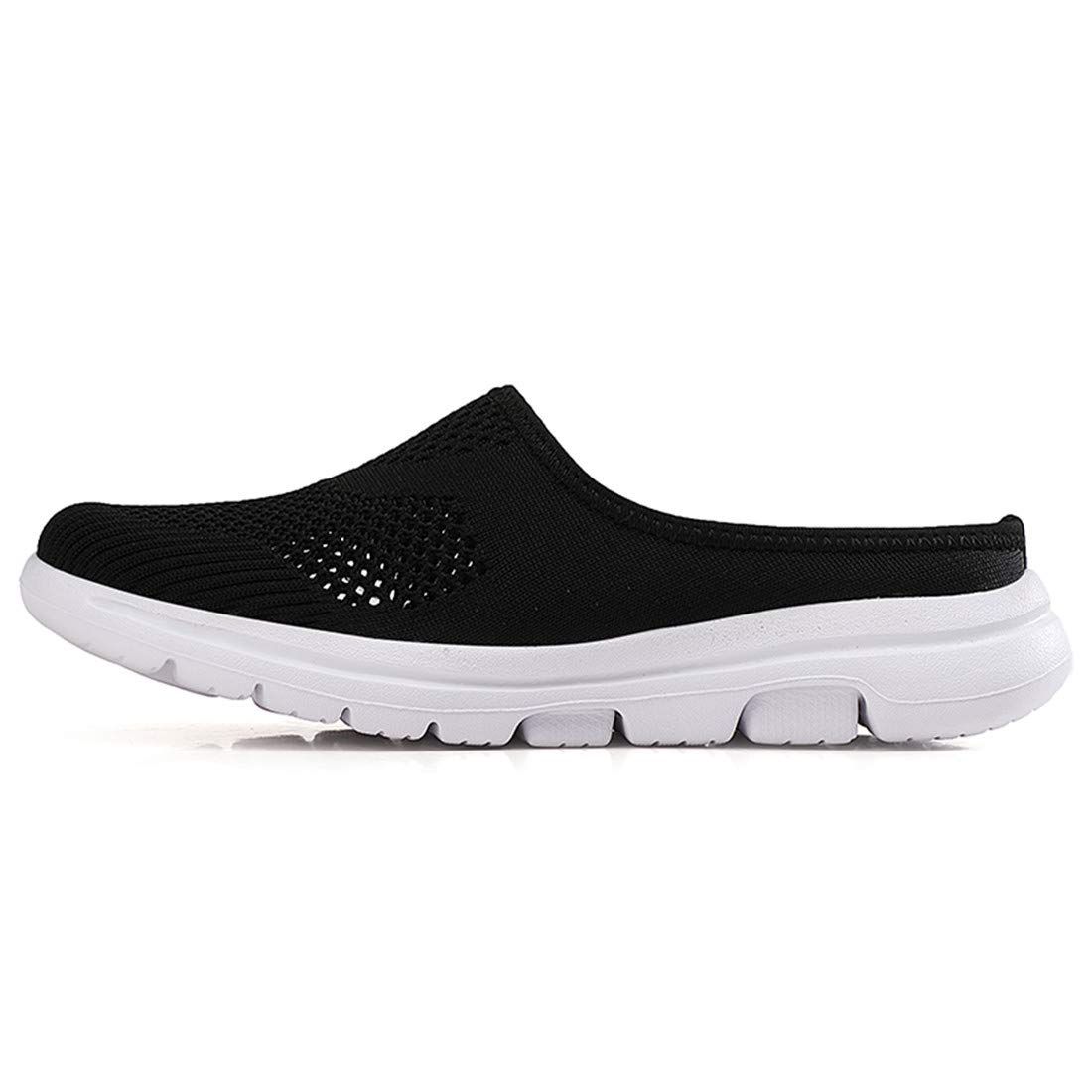 Snapklik.com : Womens Backless Sneakers Mesh Slip-on Mule Shoes ...