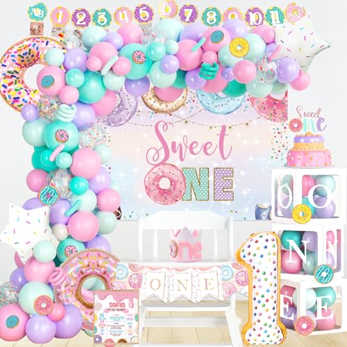 Sweet One Birthday Party: Donuts, Sprinkles, and First-Year Magic