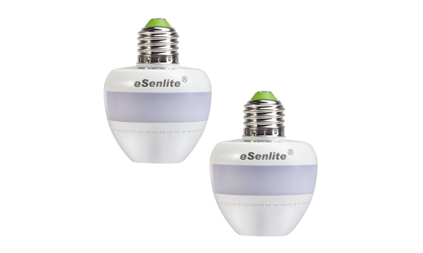 Esenlite Radar Motion Sensor Activated Retrofit Light Sockets ...
