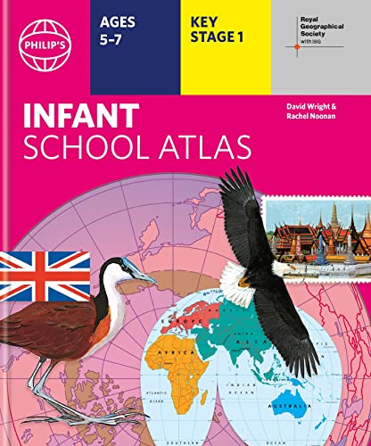 Philip's RGS Children's School Atlas (Philip's World Atlas Book 26) eBook : Wright, David ...
