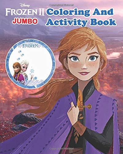 Buy Disney Frozen and Frozen 2 Coloring Book & Activity: A Fun Kid ...