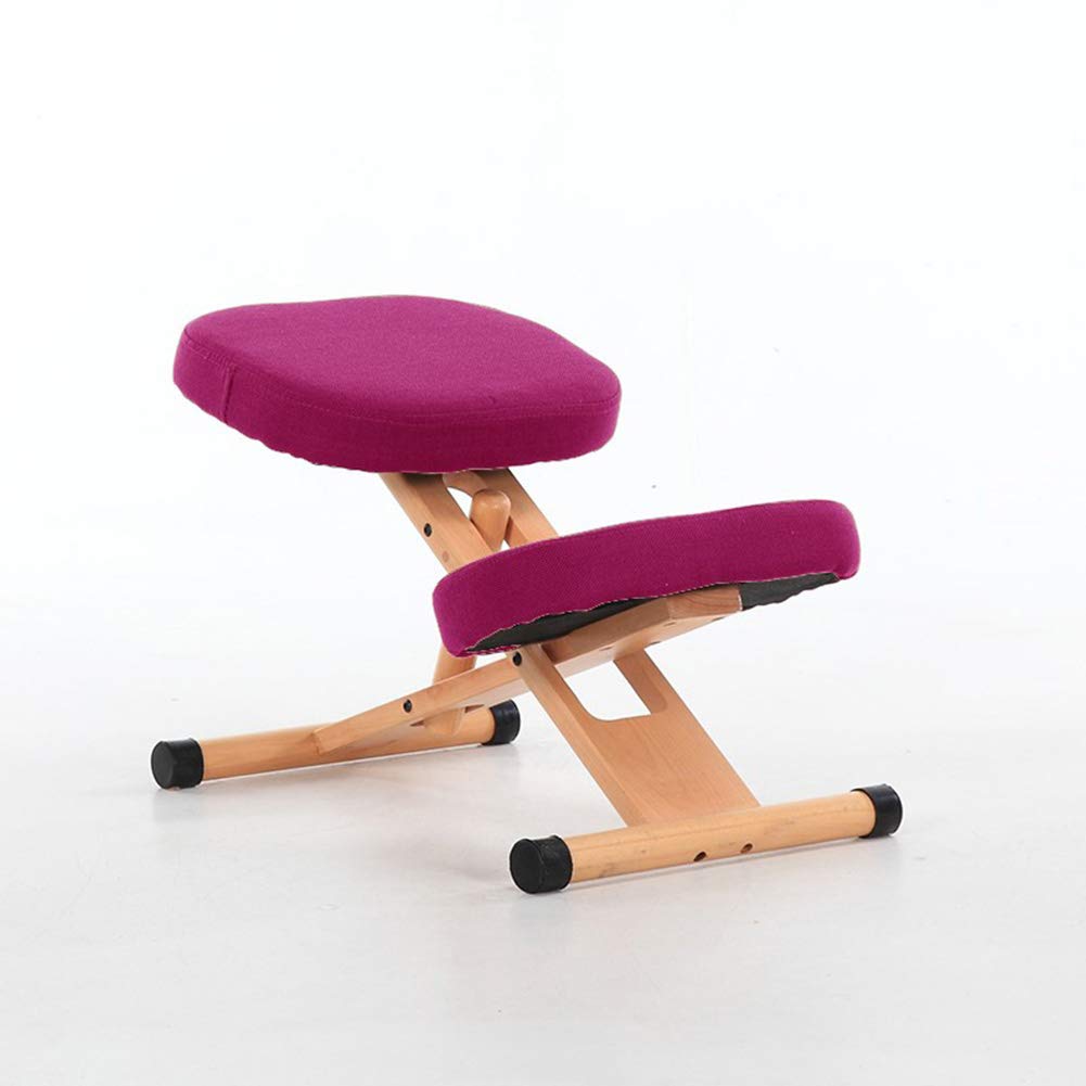 Kneeling Chair Height Adjustable Ergonomic Kneeling Chair Wood ...