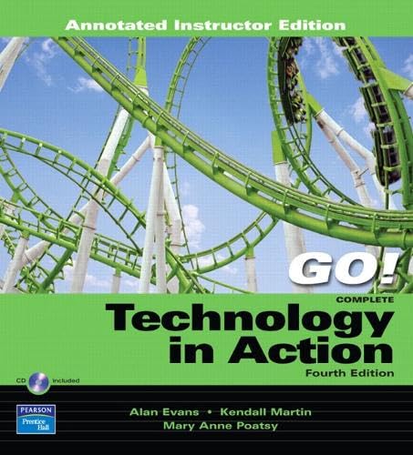 Annotated Instructor Edition for Technology in Action, Complete: Evans ...