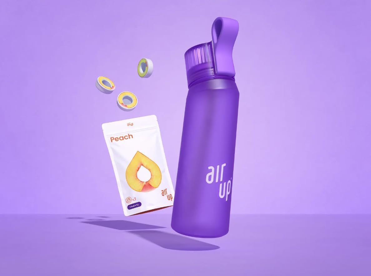 Amazon.com: Air Up Water Bottle, Fruit Flavoured Water Bottle with 3 ...
