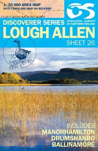 Lough Allen Map | Drumshanbo, Ballinamore & Slieve Anierin | Ordnance ...