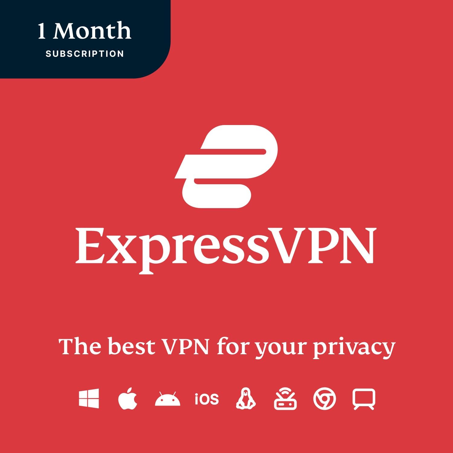 ExpressVPN, 1 Month, Compatible with all devices, Digital Code : Amazon.co.uk: Software
