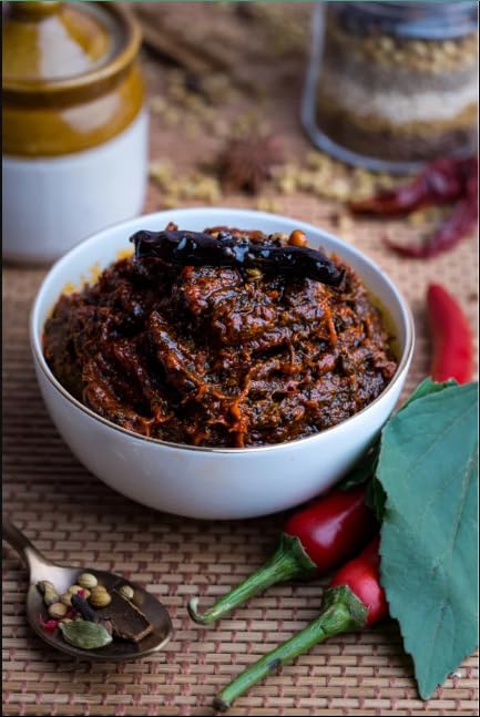 Gongura Pandu Mirchi Pickle 250 GM/Andhra Gongura Pandu Mirchi Pickle ...