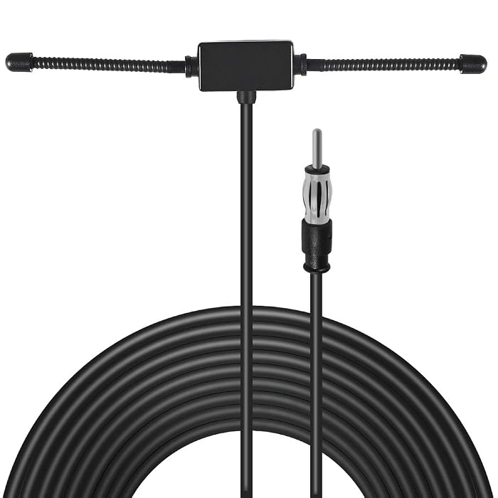Buy Universal Car Stereo AM FM Antenna, Hidden Radio Antenna Adhesive ...
