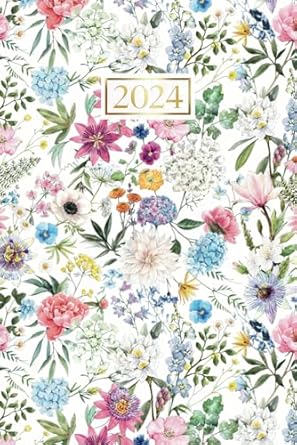 Veckokalender 2024: Vecko Månatlig Planerare Från Januari till December ...
