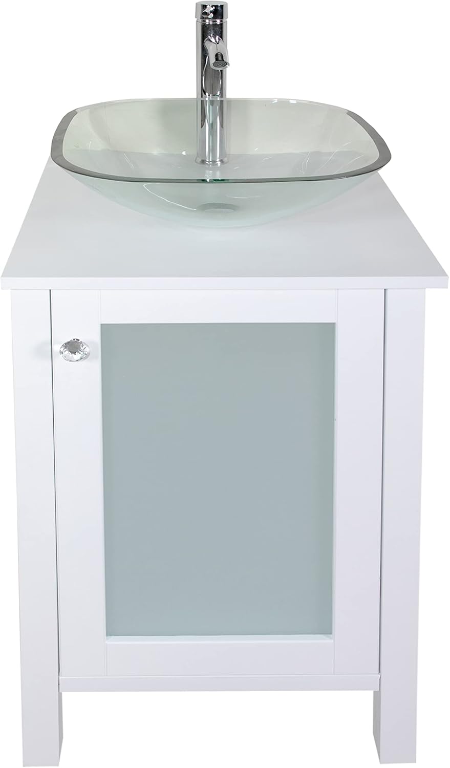 Amazon.com: DANSEELEE 20" Samll Freestanding Wooden Bathroom Vanity ...