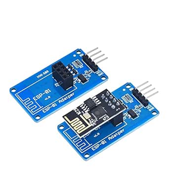 Amazon.com: ESP8266 ESP-01 ESP01 Serial Wireless WiFi Module for Arduino Transceiver Receiver ...