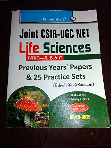 Buy Joint CSIR - UGC NET life sciences part A,B & C - R Gupta's Book ...