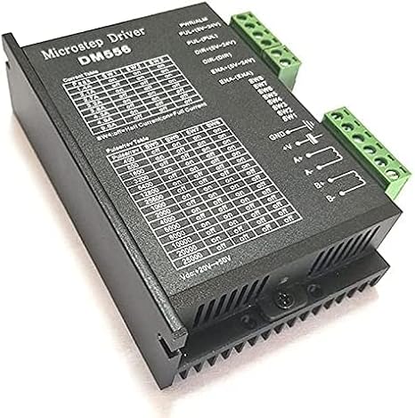Amazon.com: DM556 Digital Stepper Motor Driver 2 Phase 5.6A for 57 86 ...