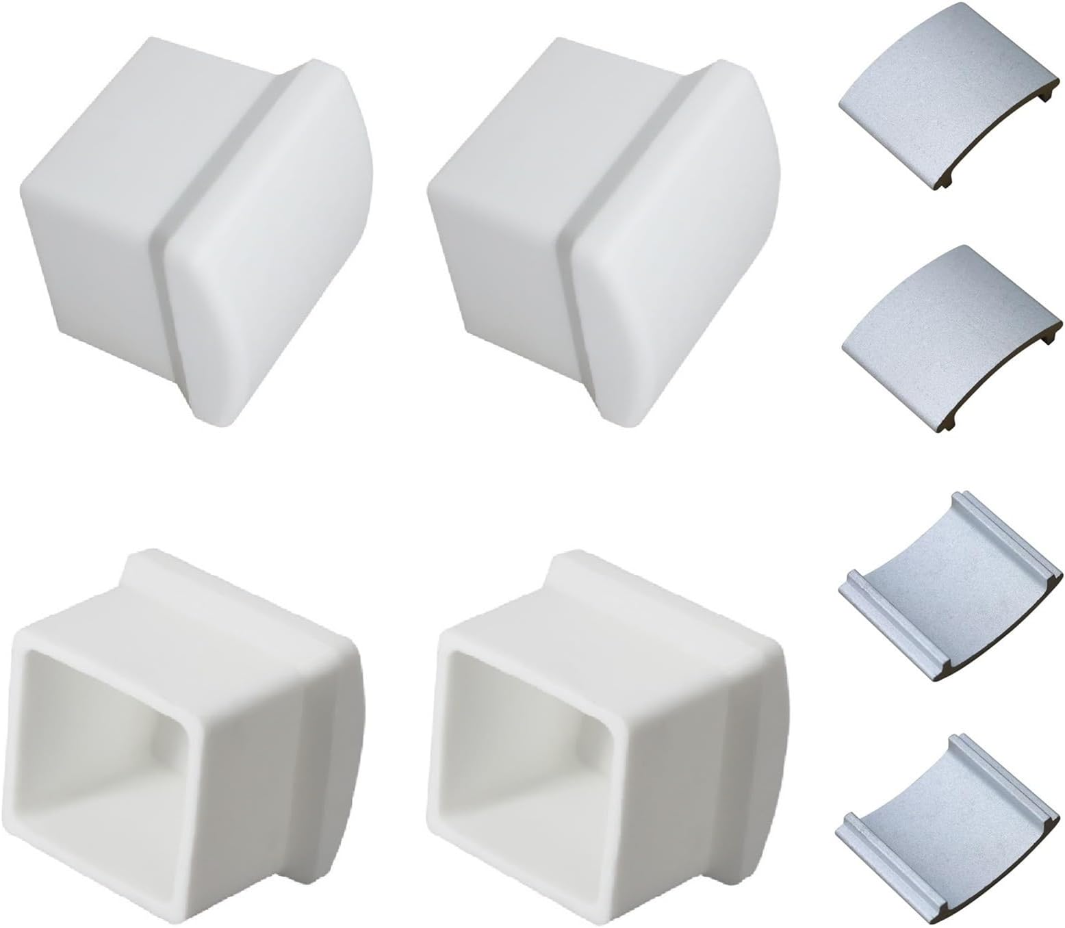 Fundyliue AC36-2 Rubber Tips End Caps Replacement for Extension Ladder ...