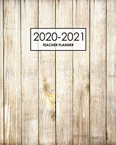 Teacher Planner 2020-2021: Rustic Farmhouse Lesson Planning and Record ...
