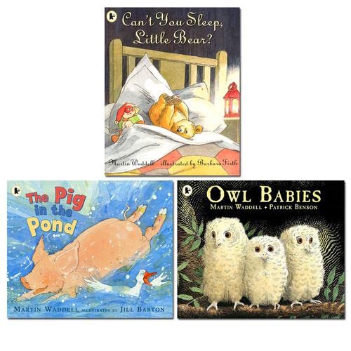 Martin Waddell Collection 4 Books Set, Can't You Sleep Little Bear ...