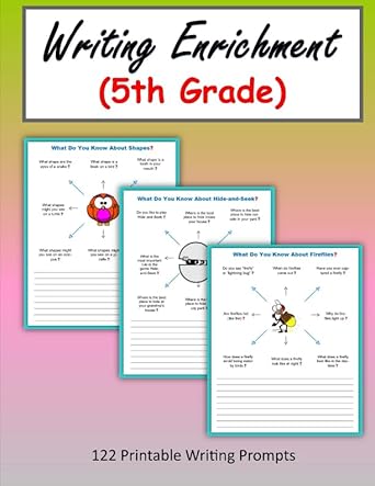Writing Enrichment (5th Grade): Mahoney, C.: 9781726061902: Amazon.com ...