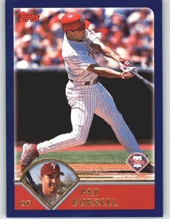 2003 Topps Baseball Card #160 Pat Burrell at Amazon's Sports ...