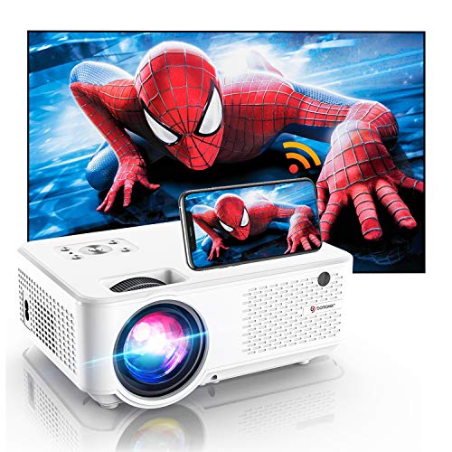 Mini Projector,LESHP 1080P HD 3D Projector with 5.0 Inch LCD TFT ...