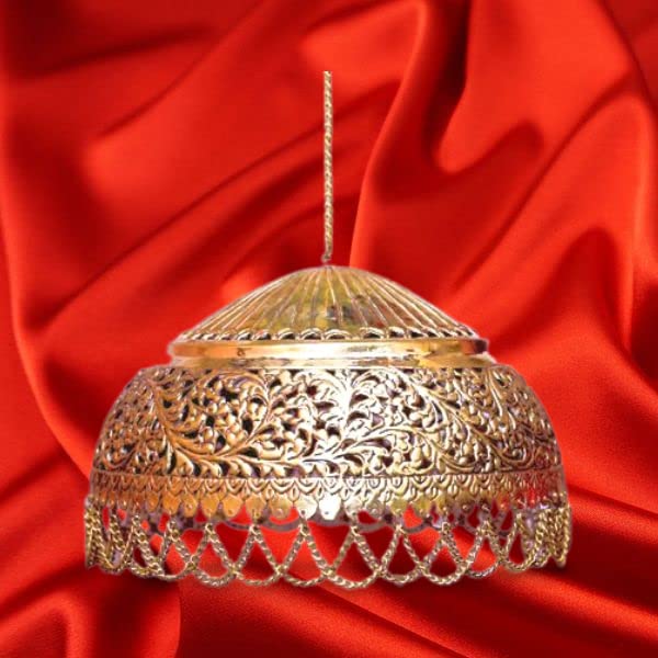 Buy Rewari Handicrafts Brass Carved Chattar for God and Temple ...