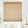 Amazon.com: LazBlinds Cordless Bamboo Blinds, Roll Up Shades for ...