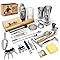 Amazon.com: Barillio Bar Tool Set Pro Edition - Gold Stainless-Steel Cocktail Shaker Set ...