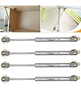 DerBlue 4-Pack 10inch 100N/25lb Gas Struts for Cabinets - Professional ...