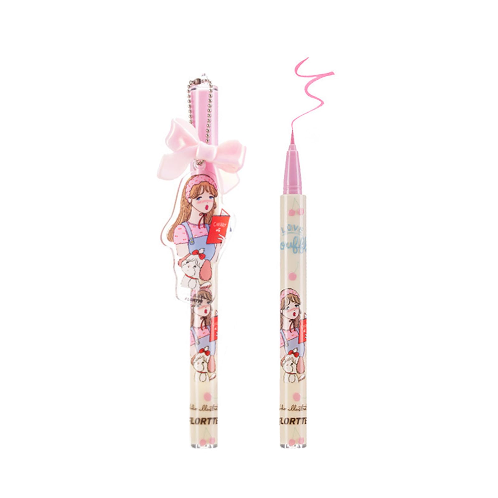 Amazon | フロレット FLORTTE MIKKOコラボ リキッド アイライナー 0.5ml 1本 正規品 ウォータープルーフ 高発色 高密着 低刺激性 極細 落ちない 人気 (6 ...
