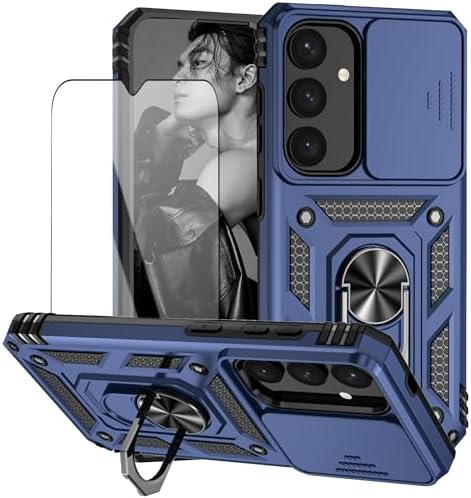 Case for Samsung Galaxy S23 Cover - Includes 2 Tempered Protective ...