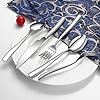 Amazon.com | 40-Piece Silverware Set, Heavy Duty Stainless Steel ...