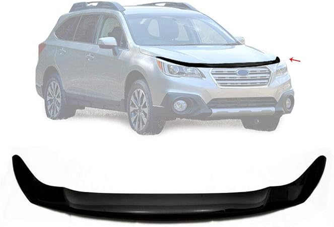 Amazon.com: OMAC Front Bug Deflector for Subaru Outback 2015 to 2019 ...