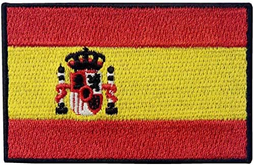 Amazon.com: Cypress Collectibles - Spain Flag Patch - Premium ...