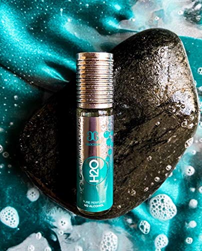 H2o Long Lasting Pocket Perfume Herbal Ittar Alcohol Free Attar Heart ...