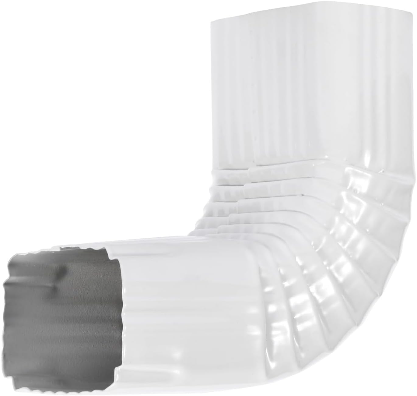 Amazon.com : Gutter Downspout Leader Style A Elbow (Offset= 3) 3”x4 ...