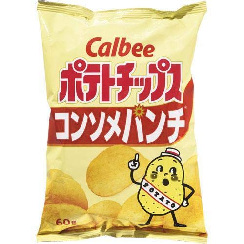 Amazon.com: Calbee Poteto Chips Consomme Punch 60grams