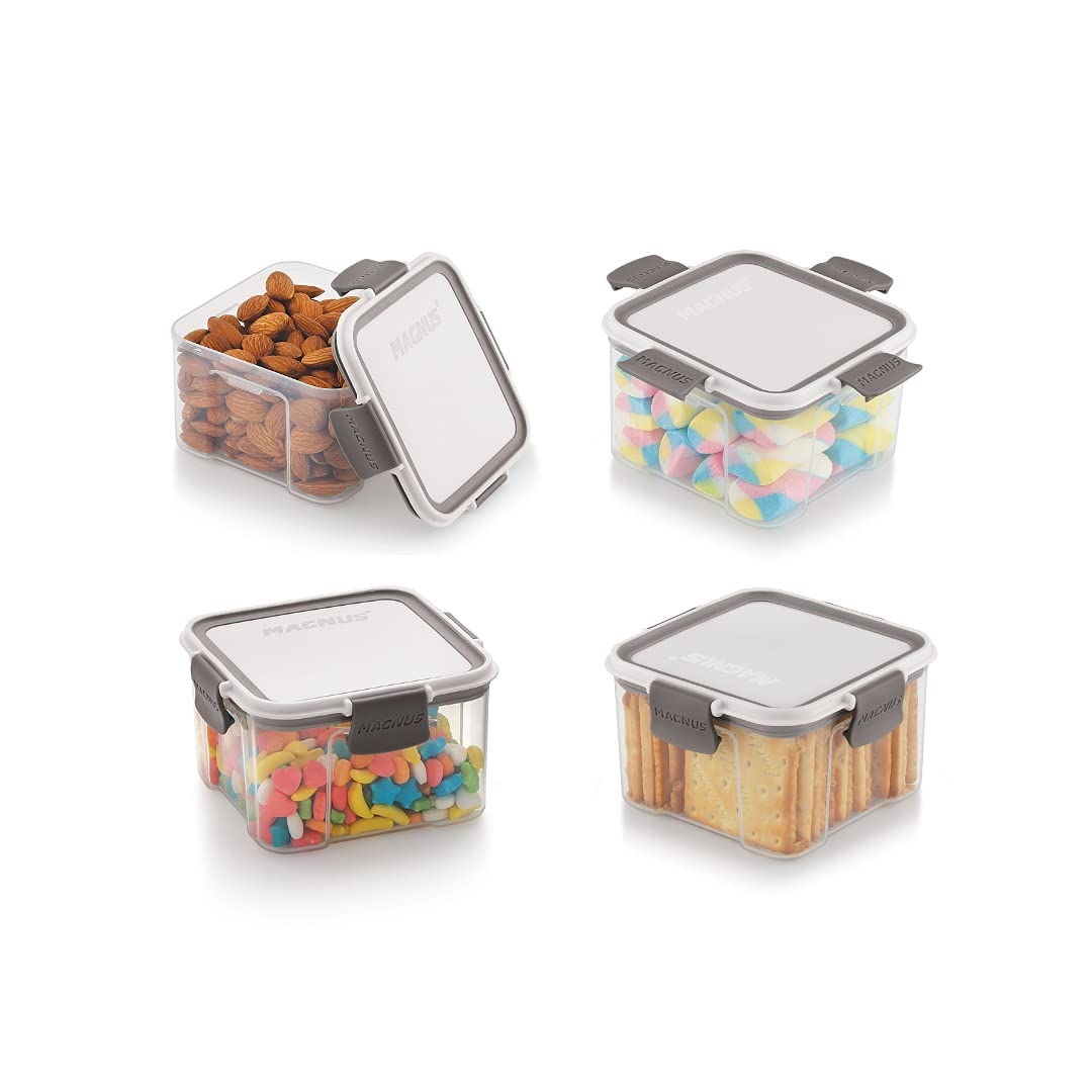 Magnus Modulock Airtight Food Storage See Through Plastic Containers ...