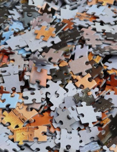 Puzzle Pieces notebook: Gift idea for the puzzle person: catman ...