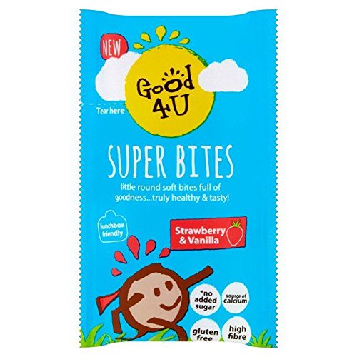 Amazon.com: Good4U Super Bites Kids Strawberry & Vanilla - 20g (0.04lbs ...