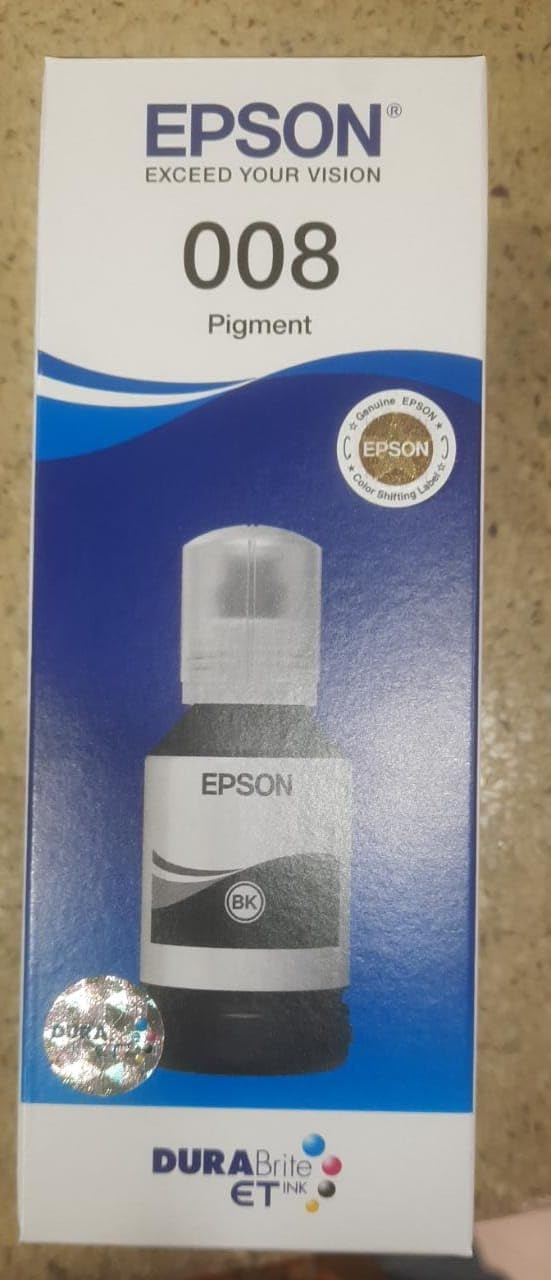 Epson 008 Ink Bottle,Black : Amazon.in: Office Products
