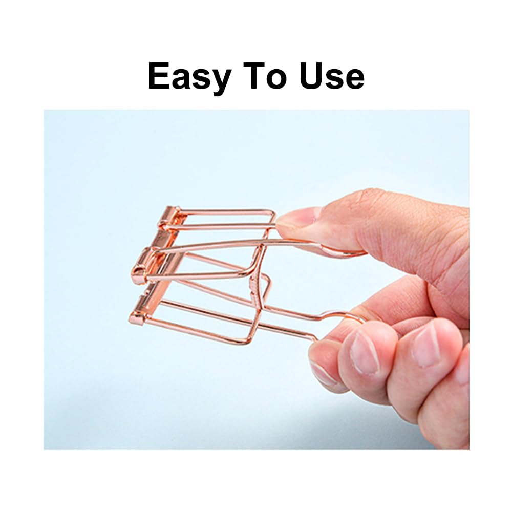 Snapklik.com : SENRISE 10 Packs Hollow Out Metal Wire Binder Clips ...
