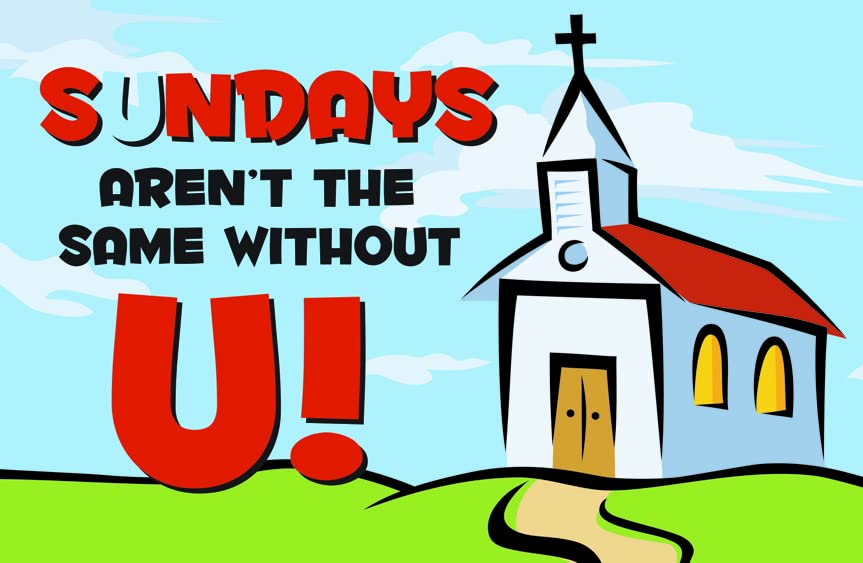 We Missed You In Sunday School Postcards Miss You Postcard: Miss You