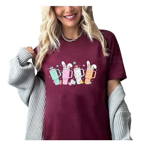 Amazon.com: Easter Retro Obsessive Cup Disorder Shirt, OCD Stanley ...