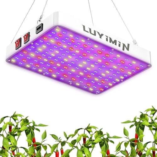 1500W LED Grow Light with High Yield Diodes, UV-IR Included Full ...
