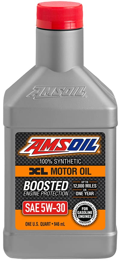 AMSOIL 5W-30 XL Series Boosted Protection Synthetic Motor Oil : Amazon ...