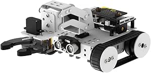Amazon.com: Qtruck 4-in-1 Smart Robot Car for Micro:bit V2 Programming ...