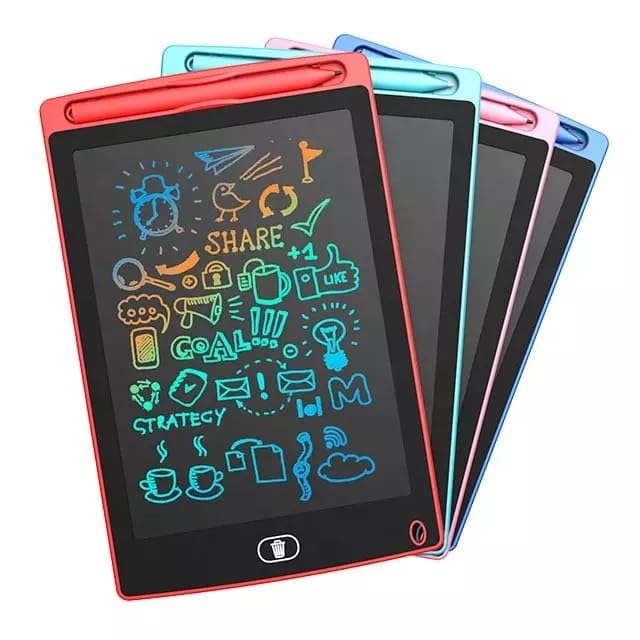 Amazon.in: Buy 12 inch Writing Tablet for Students Multi Colour Drawing ...