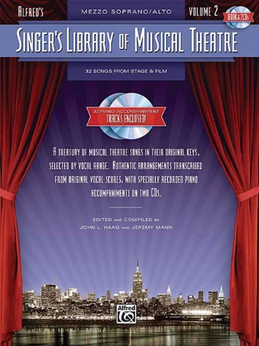 Singer's Library of Musical Theatre, Vol 2: Mezzo Soprano/Alto Voice ...