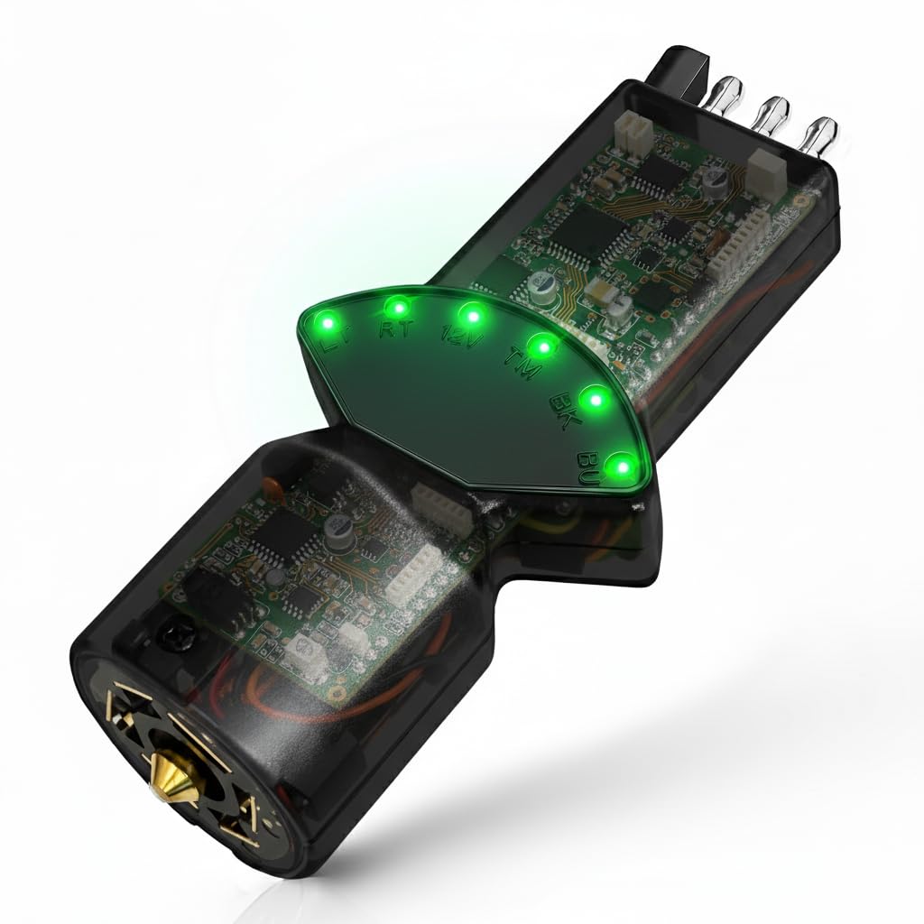 Snapklik.com : WALSIO 7 Way Blade 4 Pin Trailer Light Circuit Tester